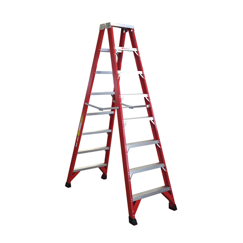 Jinmao 150kg Rated Fibreglass Double Sided Step Ladder – Kangaroo Site ...