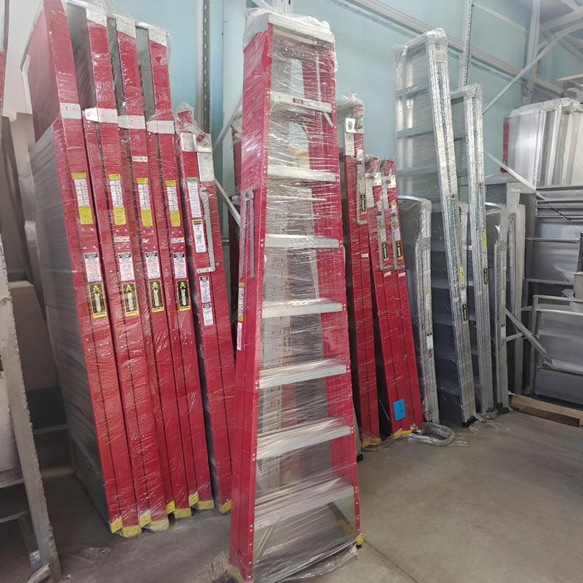 Jinmao 150kg Rated Fibreglass Double Sided Step Ladder – Kangaroo Site ...