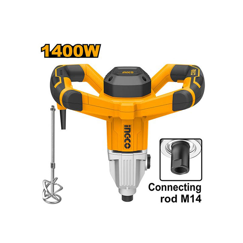 Ingco MX214008 Mixer 1400W – Kangaroo Site Supplies