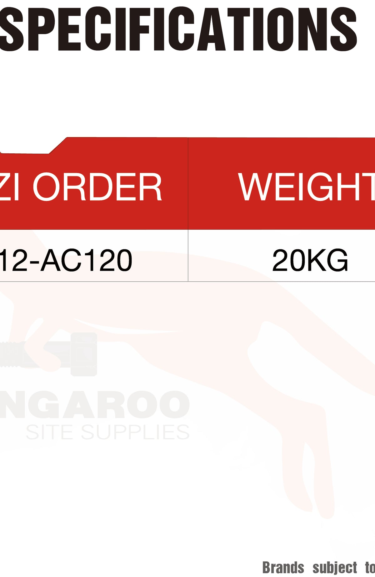 Masonry Adhesive Compound 20kg – Kangaroo Site Supplies