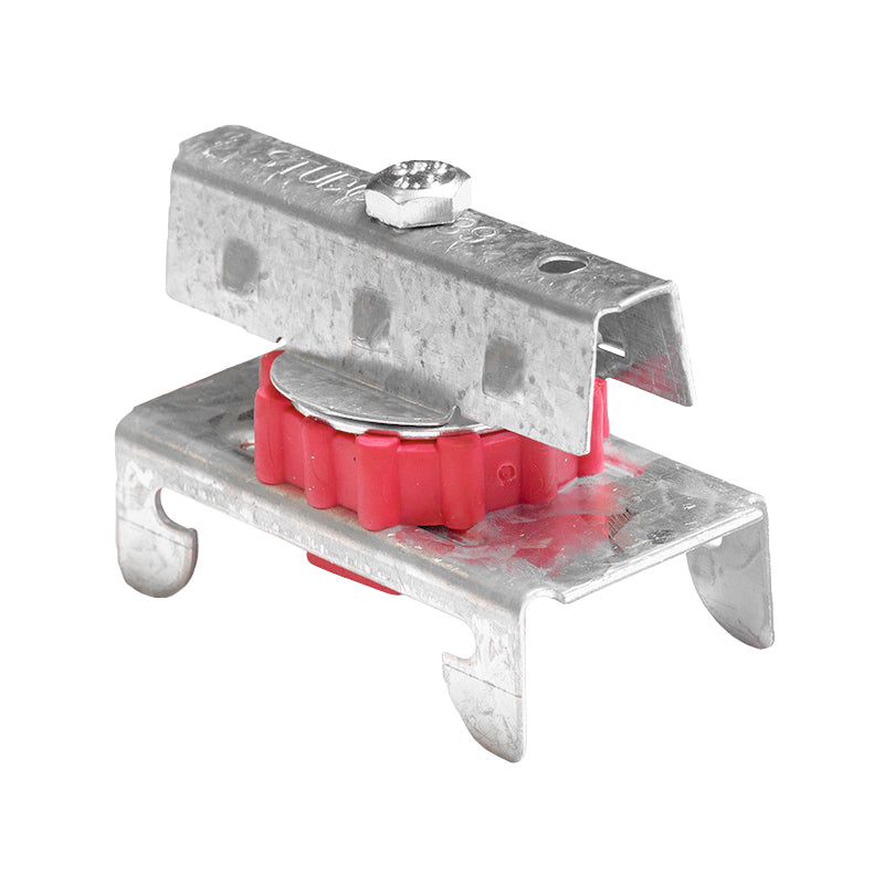 Resilient Mount Clip Red W/Lk – Kangaroo Site Supplies