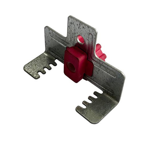 Resilient Mount Clip Adjustable Direct Fix Resilient Black/Red ...