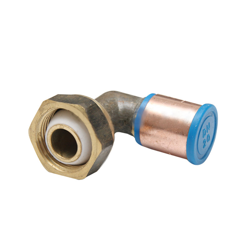 Pex Crimp-On Brass Fittings Female Bent Tap Connector As/Nzs 2537, Mul ...