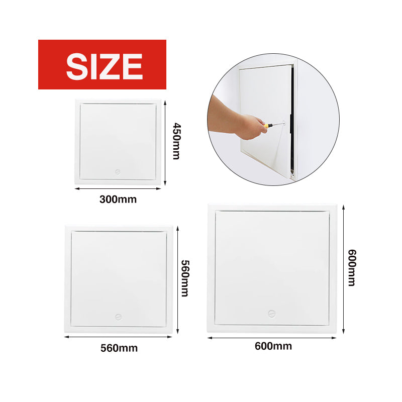 Access Panel SRAP-Flanged Surround Feathered Edge 450mm, 560mm, 600mm ...