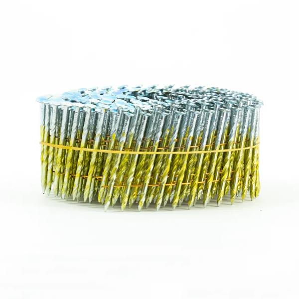 15° Wire Collated Coil Nail Screw Shank Elec. Galvanised Box 9000, Mul ...