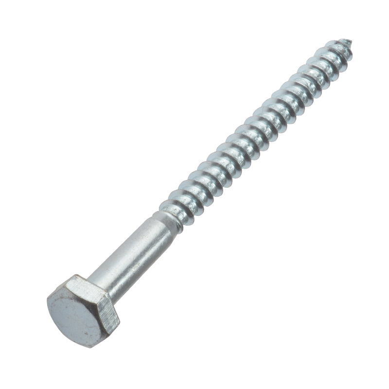 HOBSON Coach Screw Hex Cl4.6 Zinc Multiple Sizes – Kangaroo Site Supplies