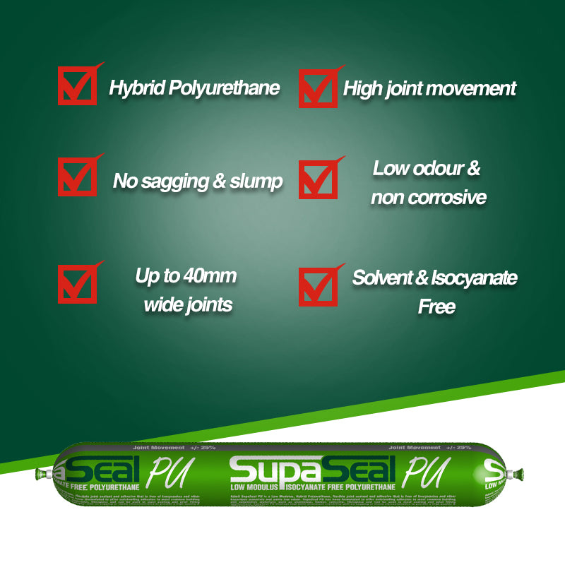 Admil 102230 Supaseal Hybrid PU Grey 600ml – Kangaroo Site Supplies