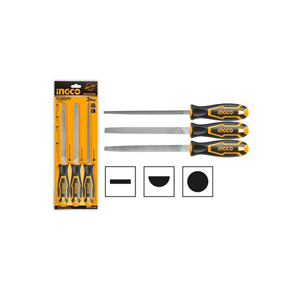 Steel File Set 3pcs – Kangaroo Site Supplies