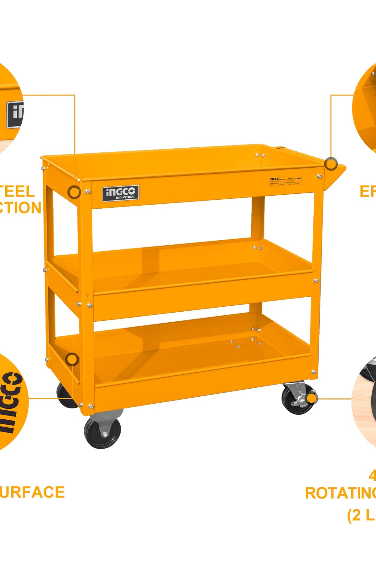 Tool Cart 719x365x663mm – Kangaroo Site Supplies