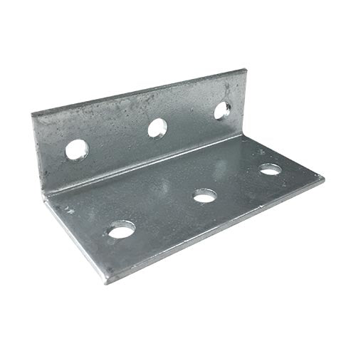 Builders Angle Bracket Hdg 4mm Thickness M12 Holes, Optional Sizes ...