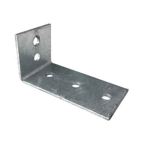 Builders Angle Bracket Hdg 5mm Thickness M12 Holes 75x150x75mm ...